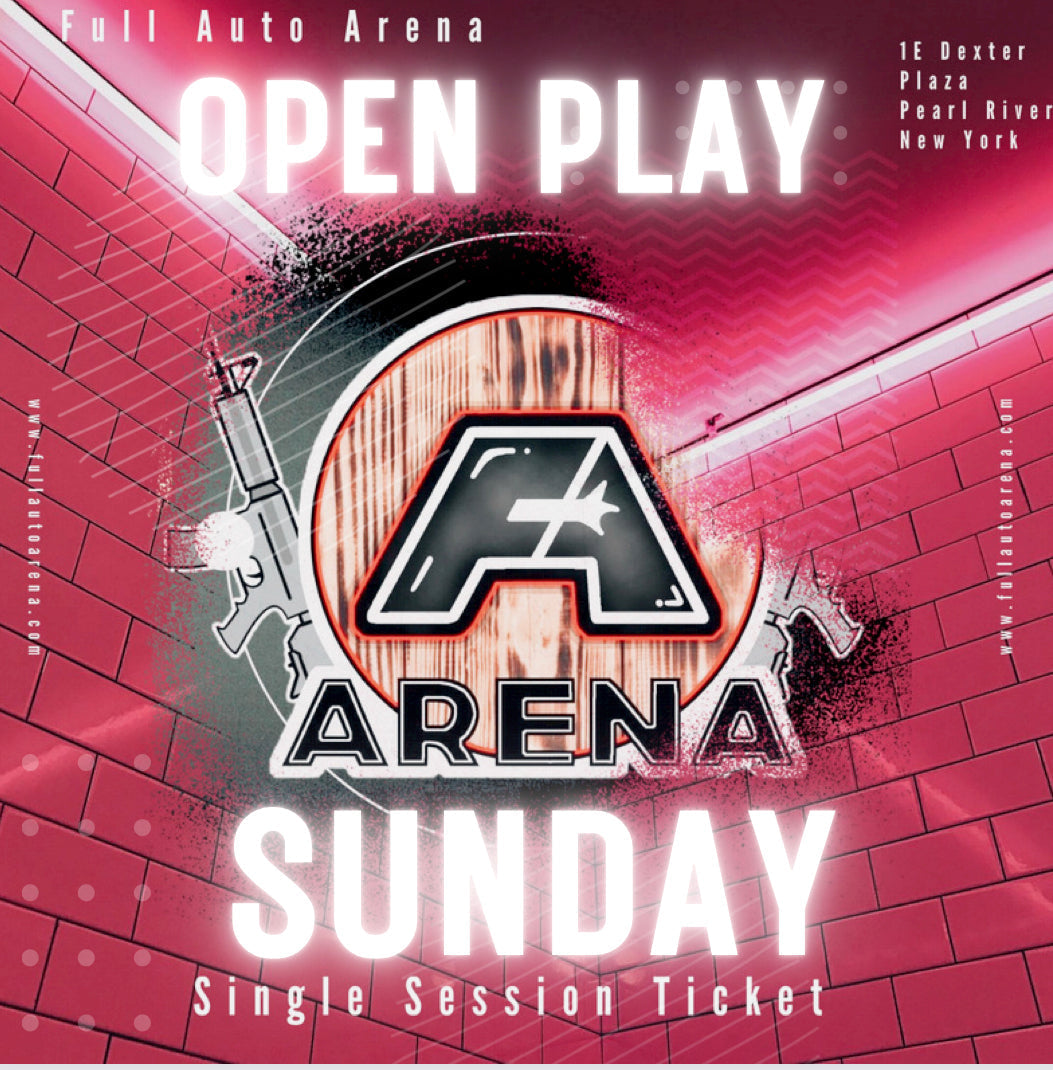 OPEN PLAY 9/15/24 SUNDAY - Single Session – Full Auto Arena